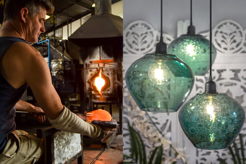 Luminosa Lighting - Glass Process | wakaNINE LLC